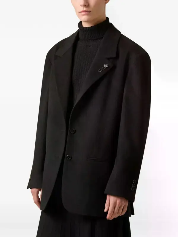 LARDINI Single-breasted Cashmere Blazer