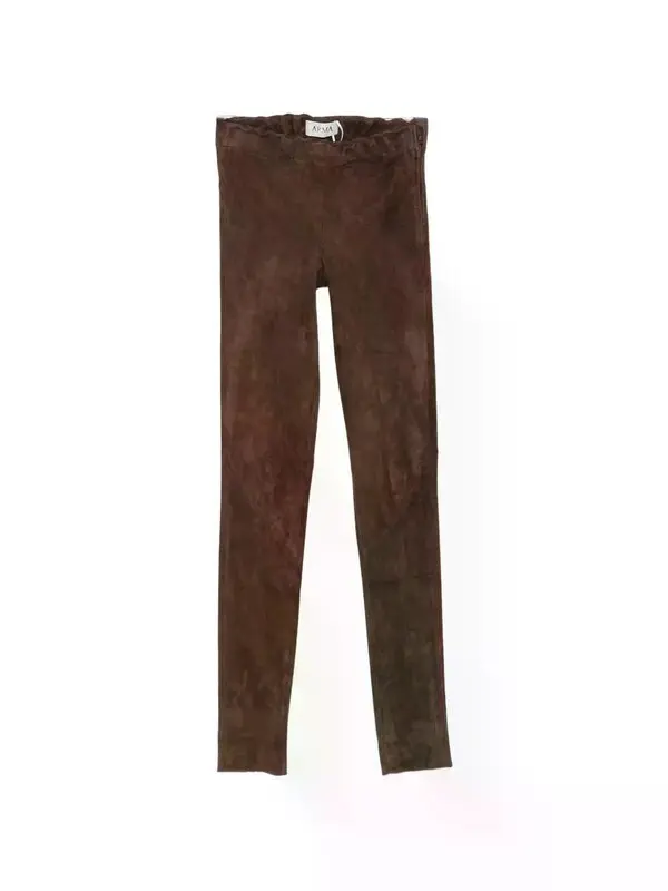 ARMA Suede Slim-fit Trousers