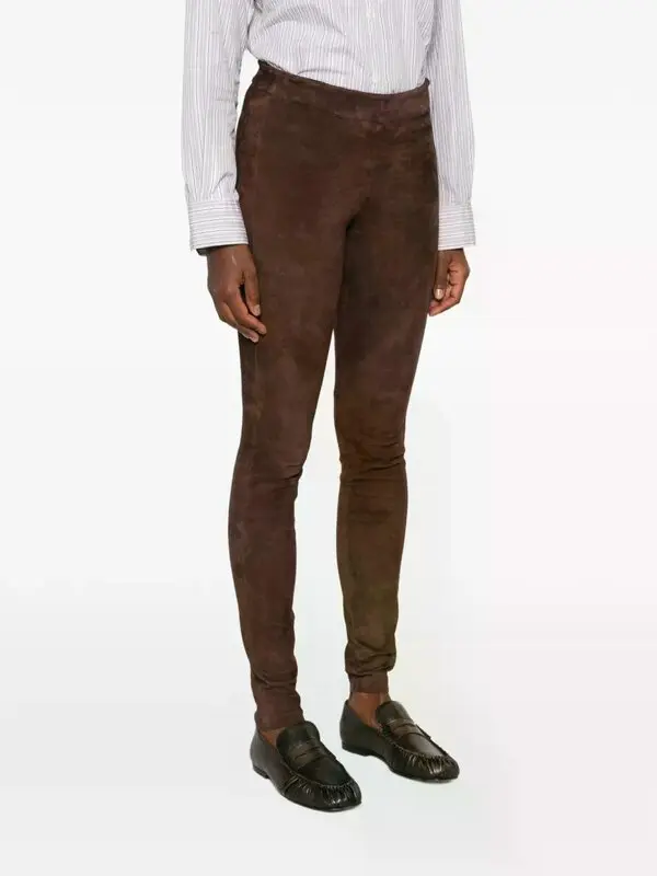ARMA Suede Slim-fit Trousers