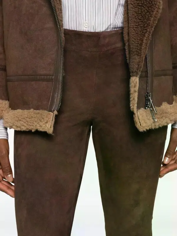 ARMA Suede Slim-fit Trousers