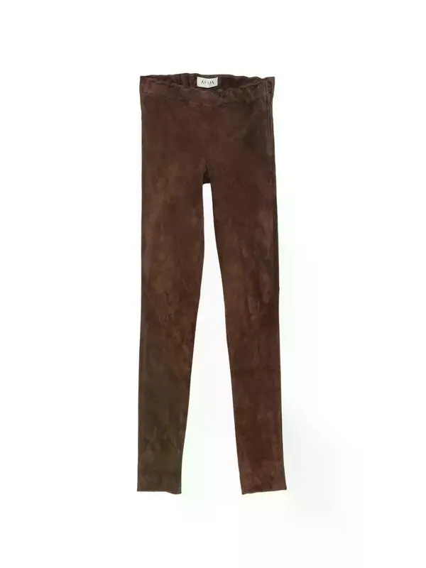 ARMA Suede Slim-fit Trousers