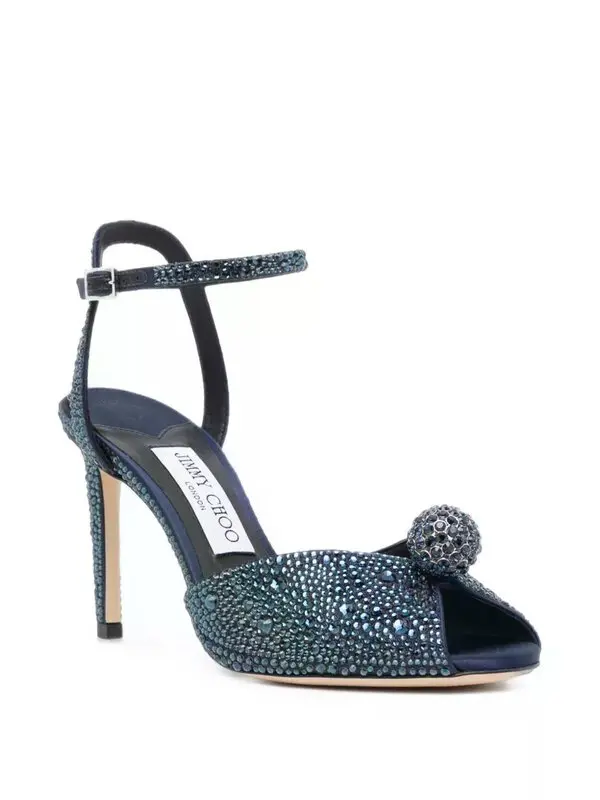 JIMMY CHOO 85mm Sacora Sandals