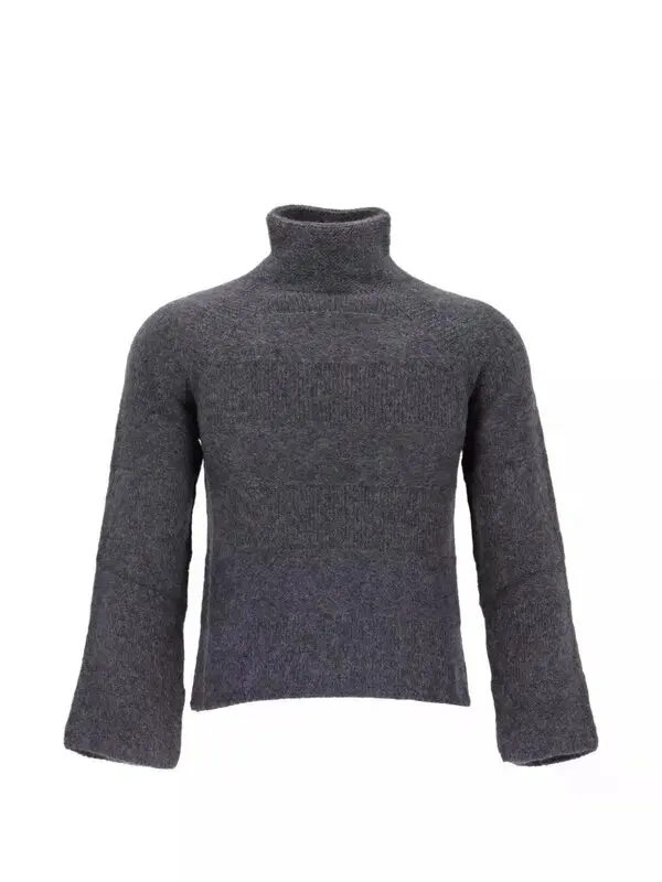 Emporio Armani Roll-neck Raglan-sleeve Sweater