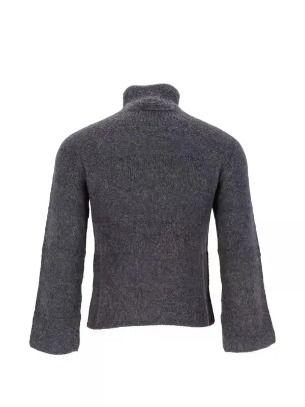 Emporio Armani Roll-neck Raglan-sleeve Sweater
