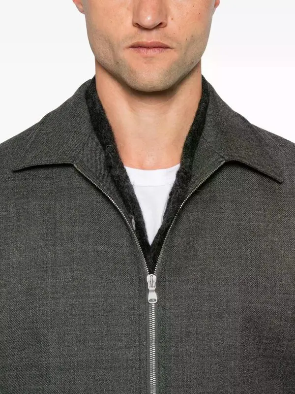 BRIGLIA 1949 Zip-up Shirt Jacket