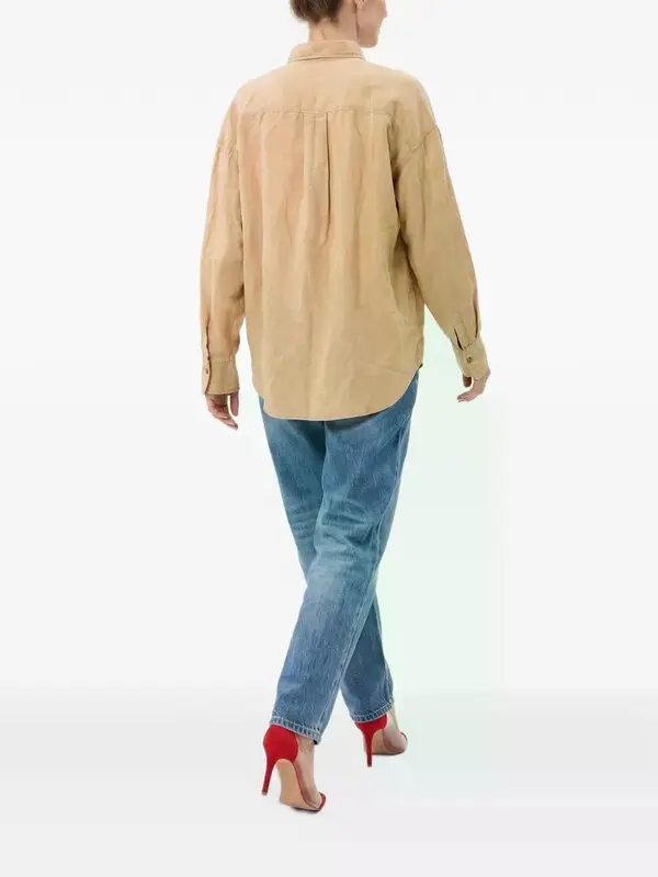 Brunello Cucinelli Snap-button Chest-pocket Shirt - Neutrals