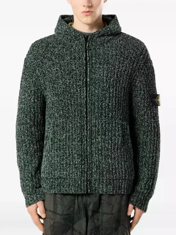 Stone Island 5100065 Mouliné Cotton Chenille Jumper