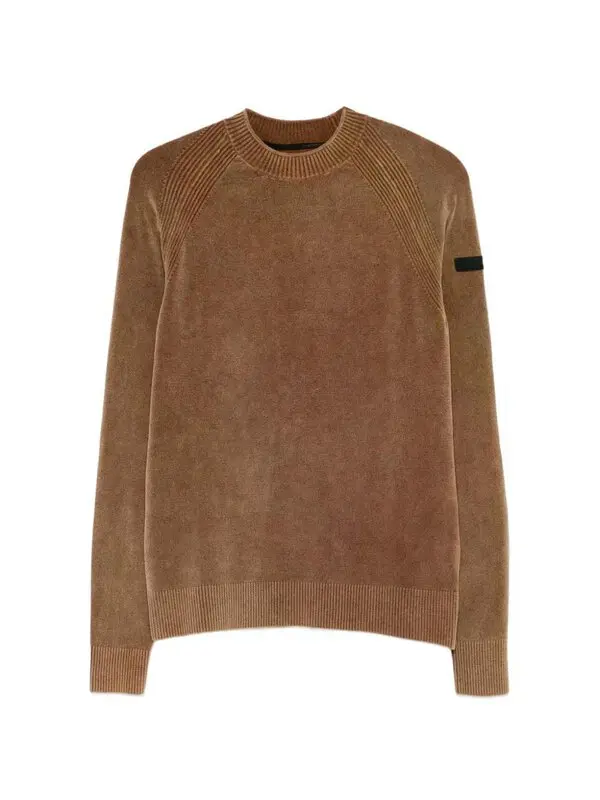 RRD Ribbed-knit Raglan-sleeve Sweater