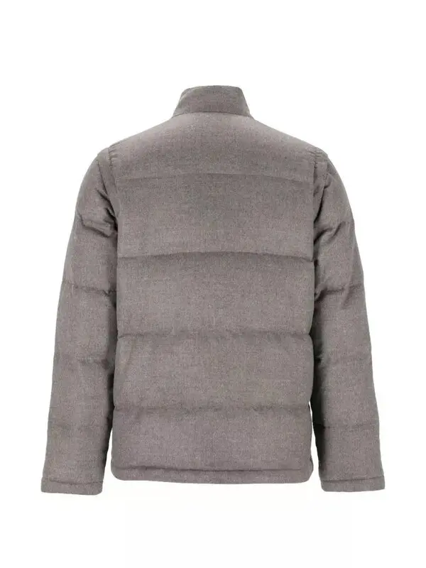 Eleventy Padded Cashmere Jacket