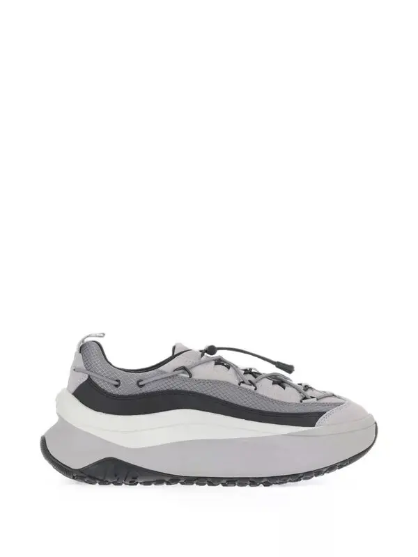 Moon Boot Moon247 Xlace Leather-trim Panelled Sneakers