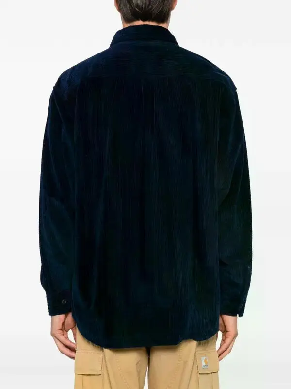 Carhartt Work In Progress Loyde Corduroy Logo-patch Shirt
