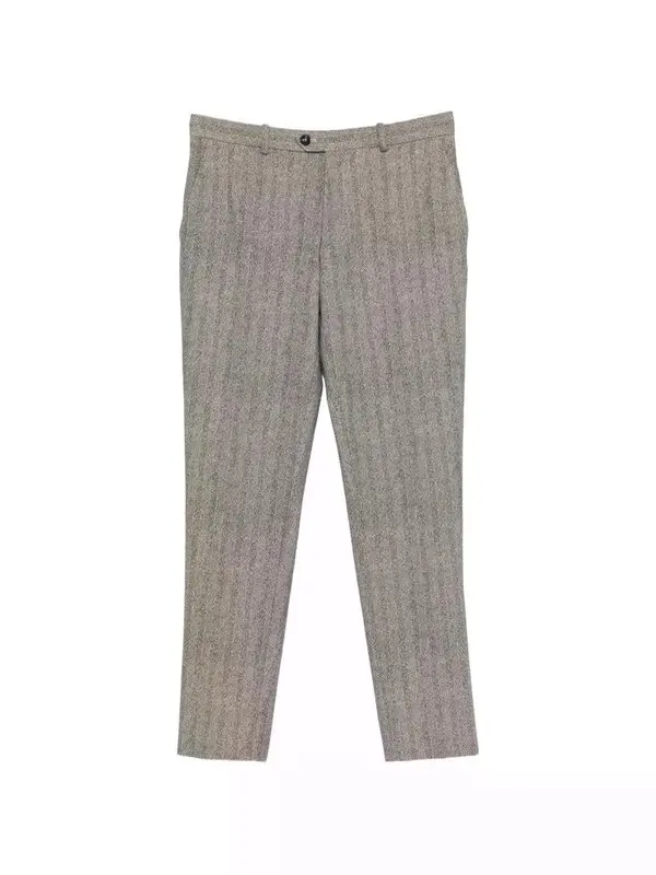 CIRCOLO 1901 Herringbone-pattern Trousers