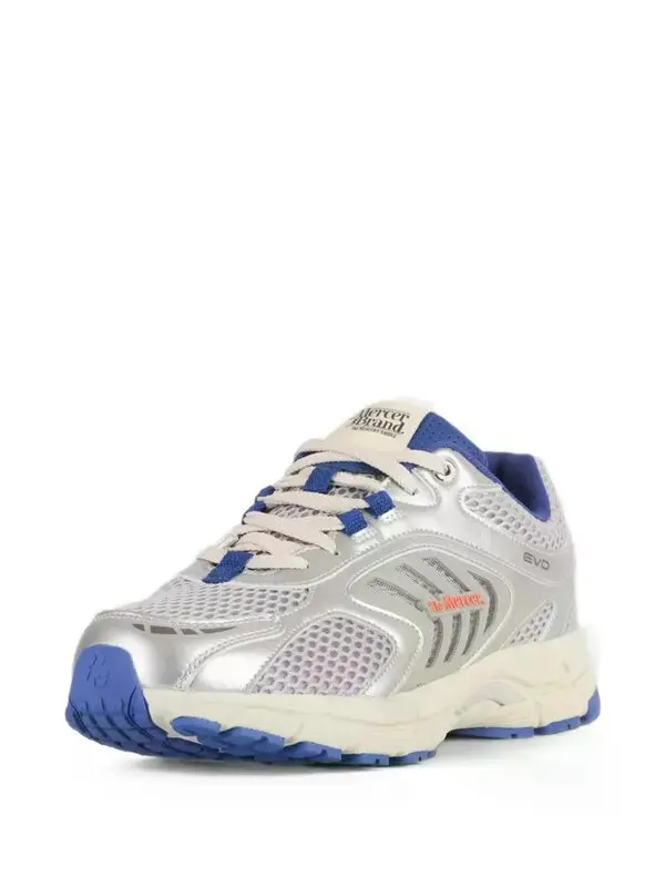 THEMERCER. Re-run Evo Mesh-panelled Trainers - Silver