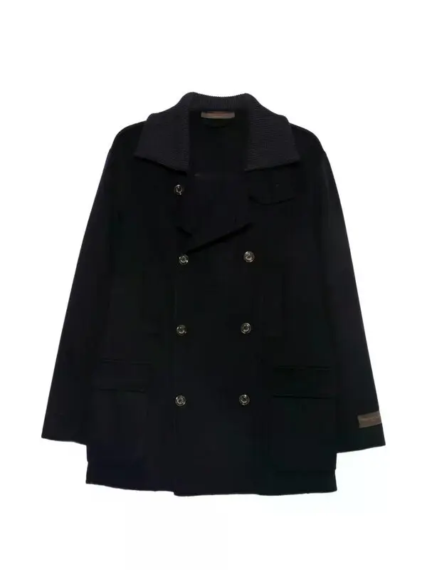 ON THE BUND Double-breasted Pea Coat