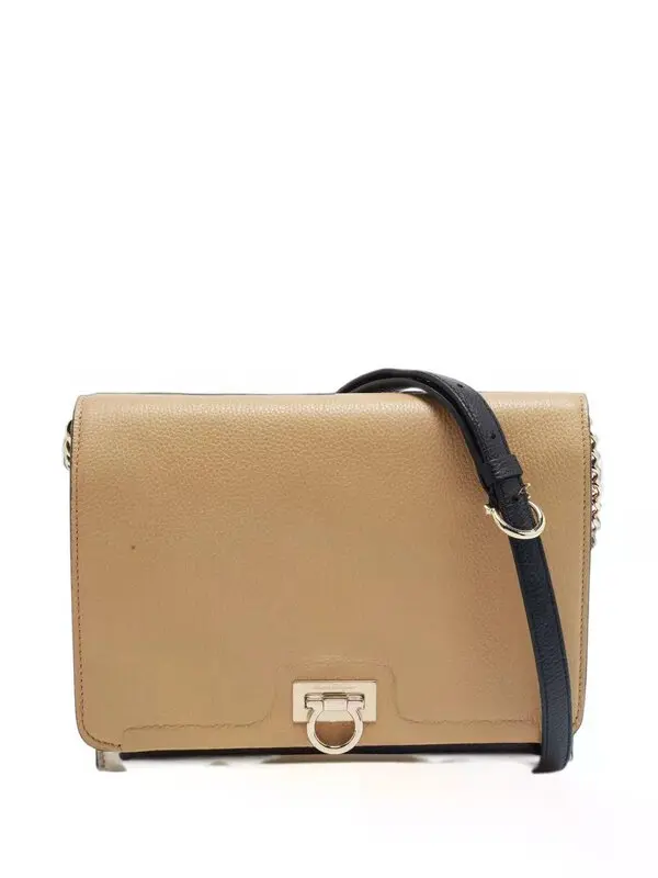 FERRAGAMO Trifolio Flap Shoulder Bag