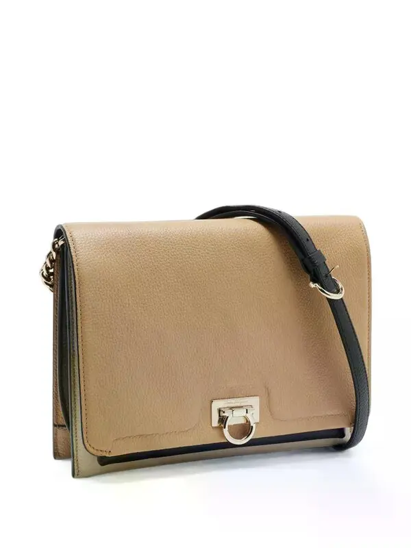 FERRAGAMO Trifolio Flap Shoulder Bag