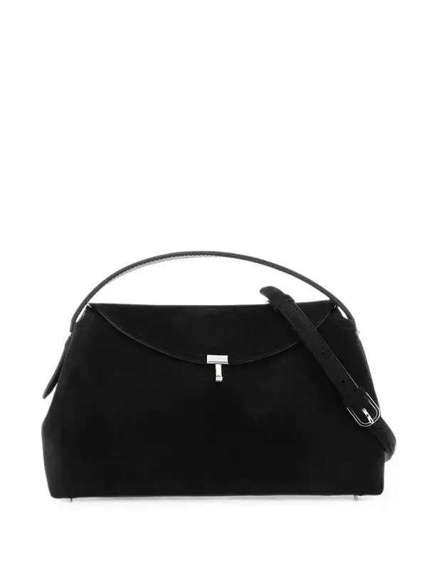 TOTEME T-lock Suede Cross Body Bag
