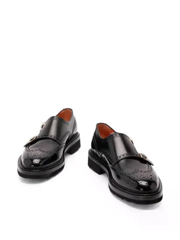 Santoni Double-strap Monk Shoes