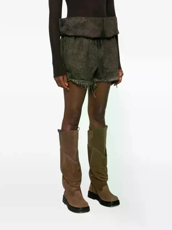 Rick Owens Ribbed-knit Trousers