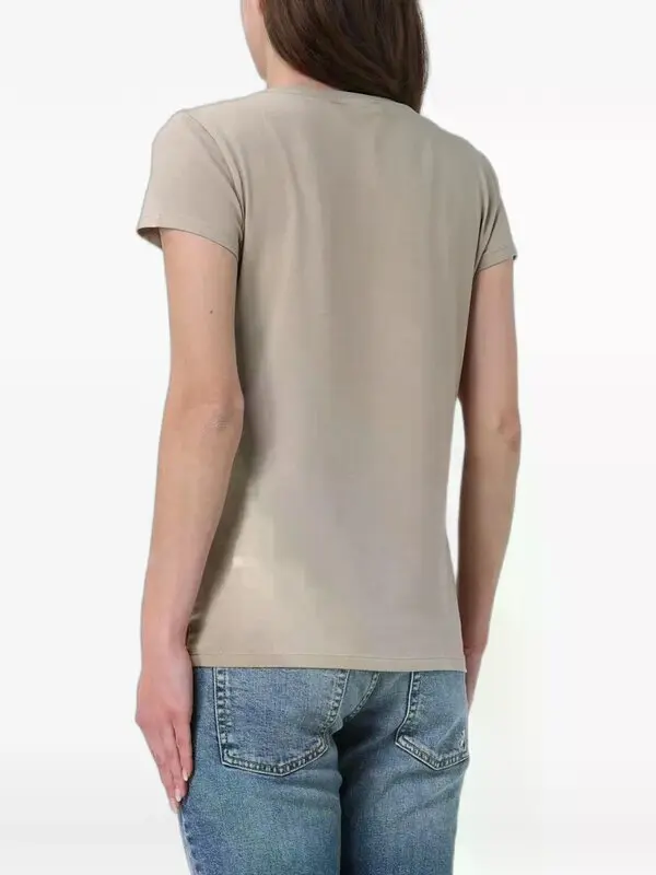 Armani Exchange Rhinestone-embellished T-shirt