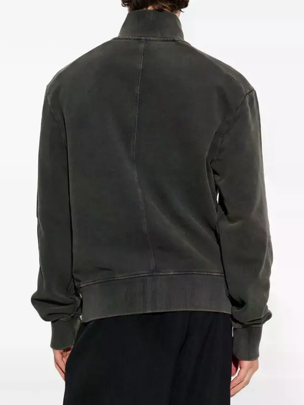 ENTIRE STUDIOS Port Button-up Collar Sweatshirt