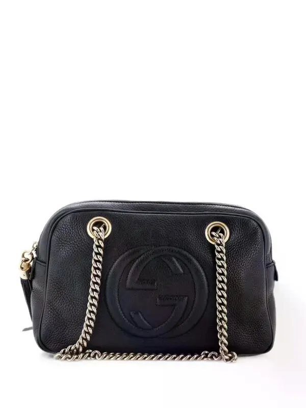 Gucci Soho Chain Zip Leather Small Shoulder Bag