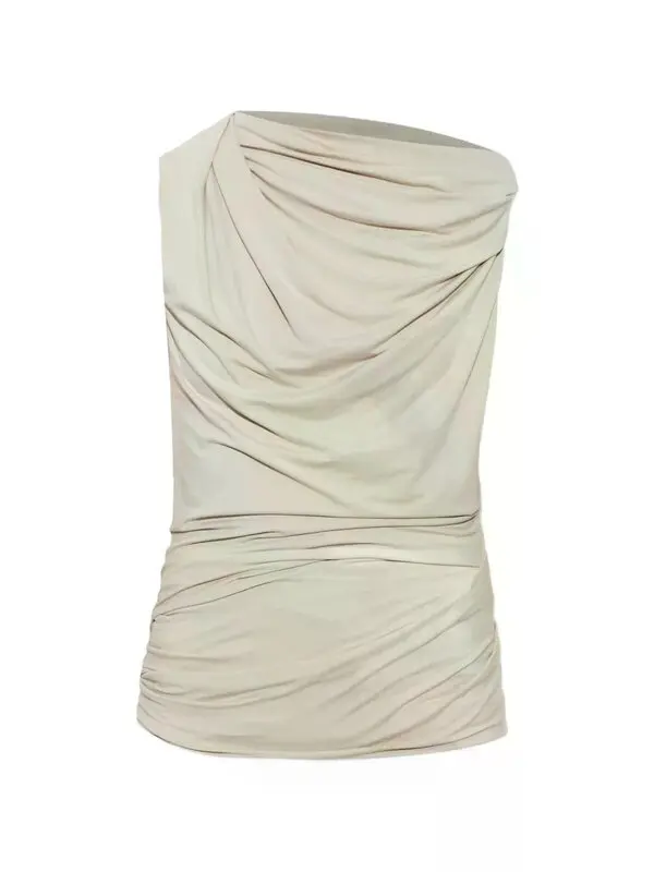 ENTIRE STUDIOS Draped Sleeveless Top - Neutrals