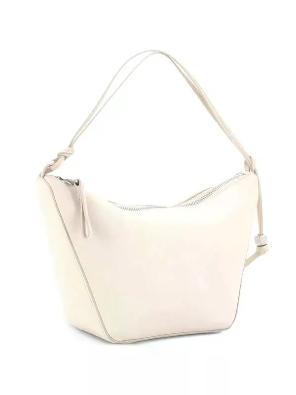 Loewe Hammock Hobo Leather Mini Crossbody Bag - Neutrals