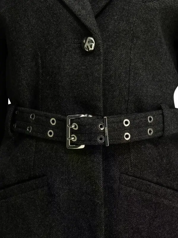 GANNI Jacket In Wool