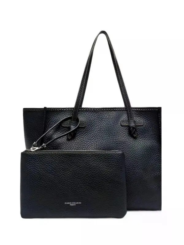 GIANNI CHIARINI Marcella Leather Tote Bag