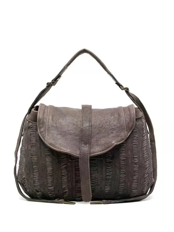 MIALUIS Do Fringe Shoulder Bag - Brown