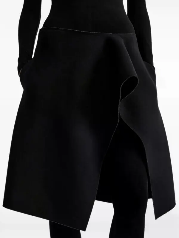 TOTEME Slit Scuba Skirt