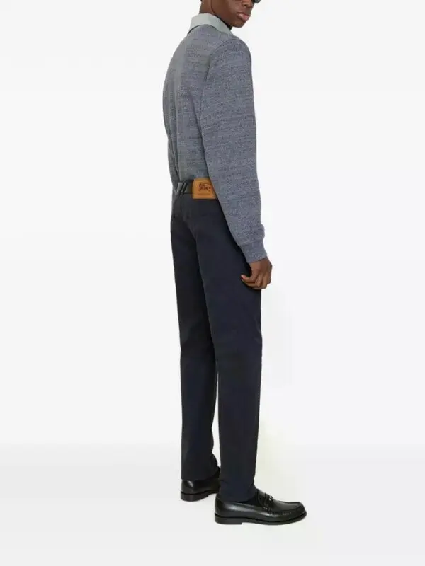 Burberry Fred Logo-patch Trousers
