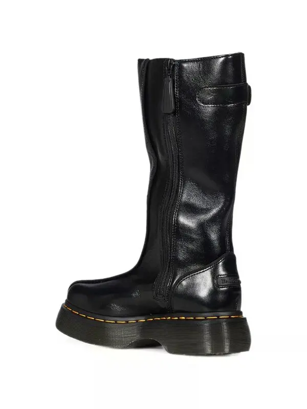 Dr. Martens Buzz Hi Buckled Leather Boots