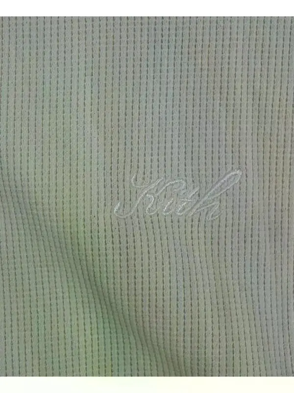 Kith Fallon Waffle-knit Hoodie