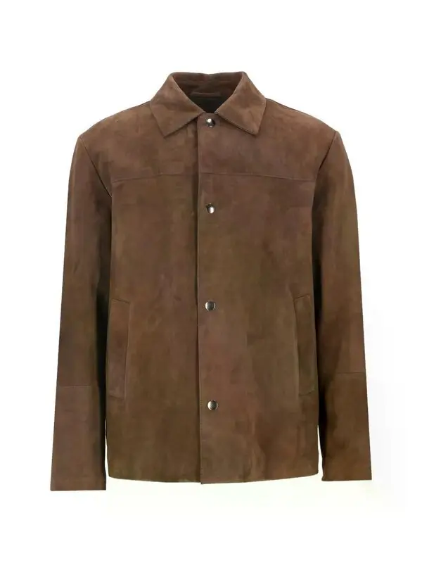 Mauro Grifoni Suede Button-fastening Jacket