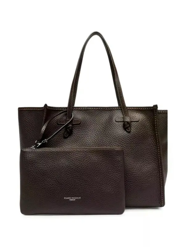GIANNI CHIARINI Marcella Leather Tote Bag