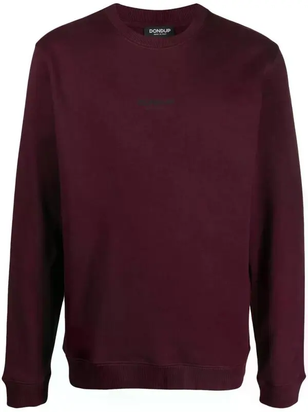 DONDUP Logo-print Cotton Sweatshirt