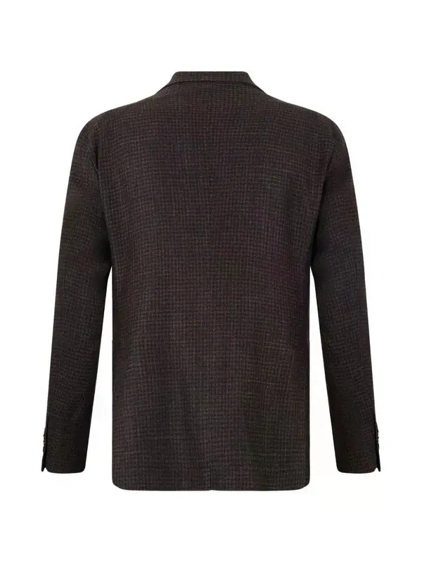 Tagliatore Check-pattern Single-breasted Blazer