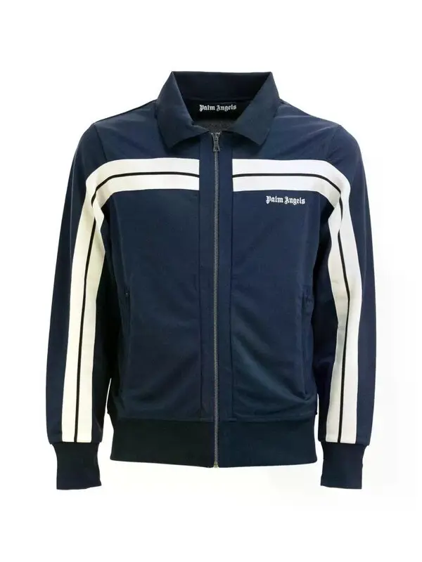 Palm Angels Side-stripe Logo-print Jacket