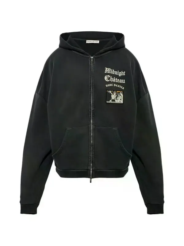 DUKE + DEXTER Midnight Château Zip-up Hoodie