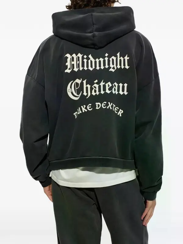 DUKE + DEXTER Midnight Château Zip-up Hoodie