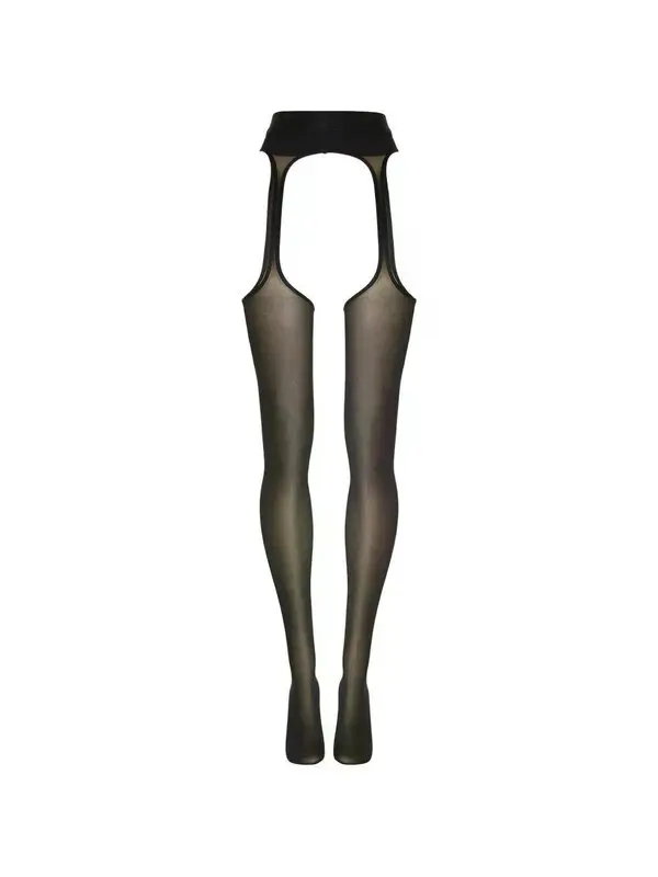 Wolford Synergy Cut-out Tights - Black