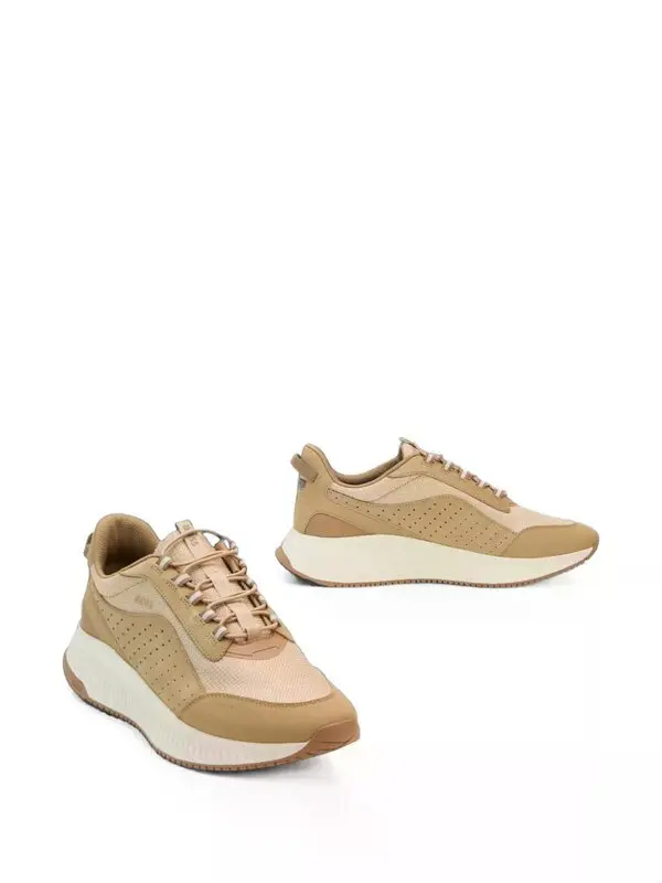 BOSS Ttnm Evo Perforated Panelled Sneakers