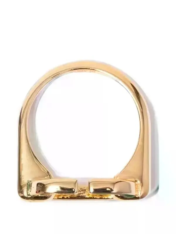 Casablanca Enamel C Link Ring