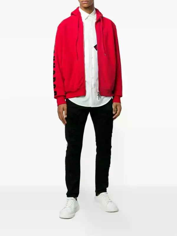 Dsquared2 Logo-print Zip-up Hoodie