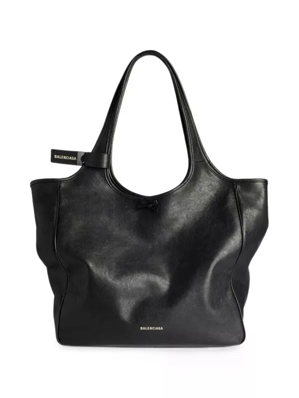 Balenciaga Medium Laundrette Bow-detail Tote Bag