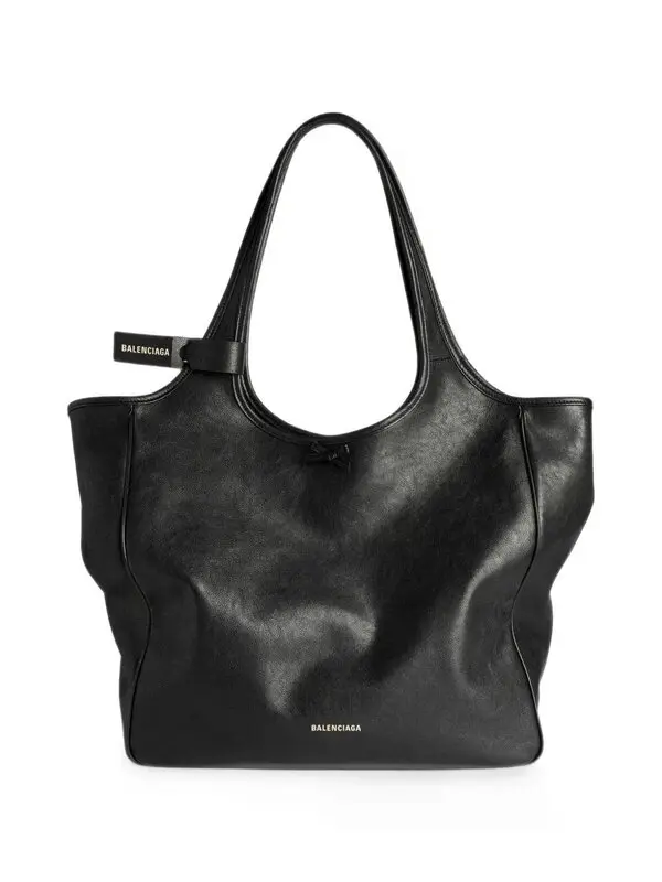Balenciaga Medium Laundrette Bow-detail Tote Bag