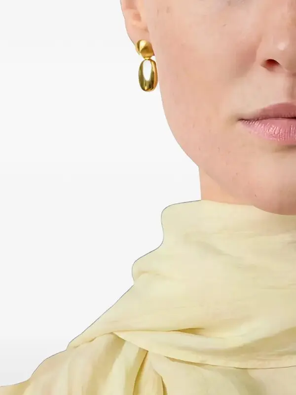 LIÉ STUDIO Carla Spiral Oval Earrings