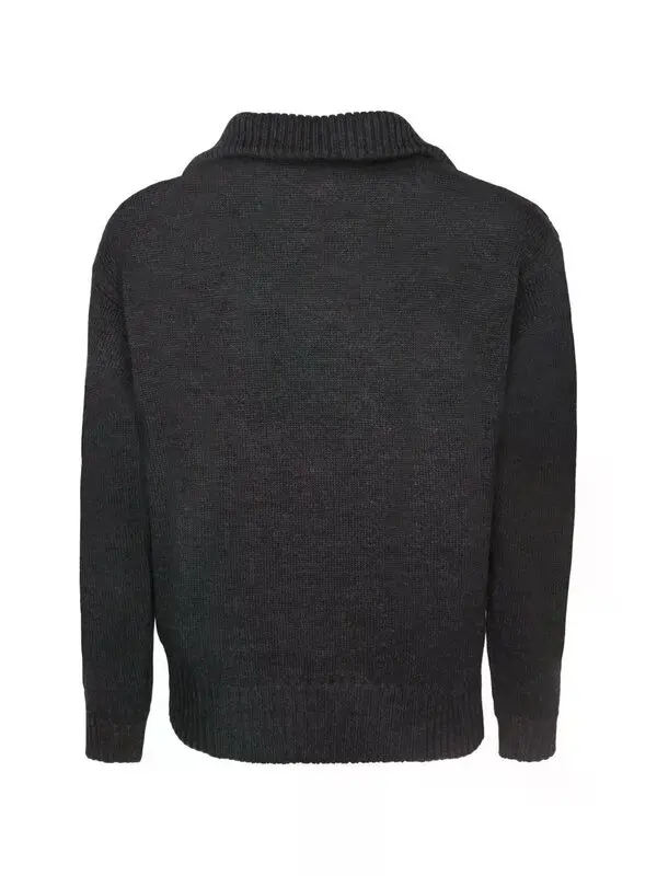 DANIELE FIESOLI Quarter-zip Knitted Sweater